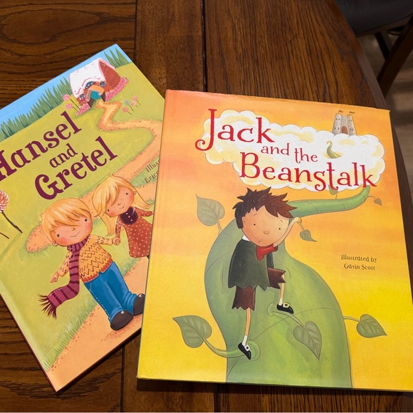 Toys | Childrens Storybook Set Hansel And Gretel Jack And The Beanstalk ...